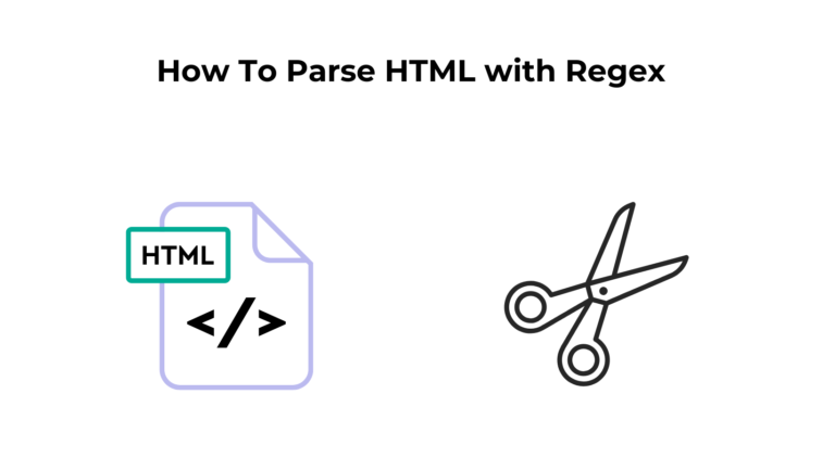 How to Quickly Parse HTML with Regex