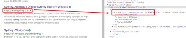 How to Scrape Bing Search Results using Python