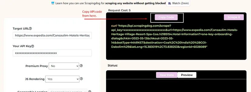 Web Scraping Expedia using Python - Scraping Dog