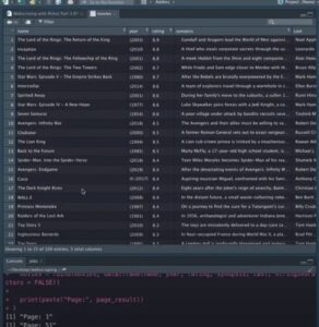 Web Scraping with R (using rvest) & Saving Data in CSV
