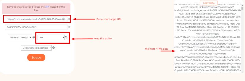 Web Scraping Walmart Using Python for Product's Information