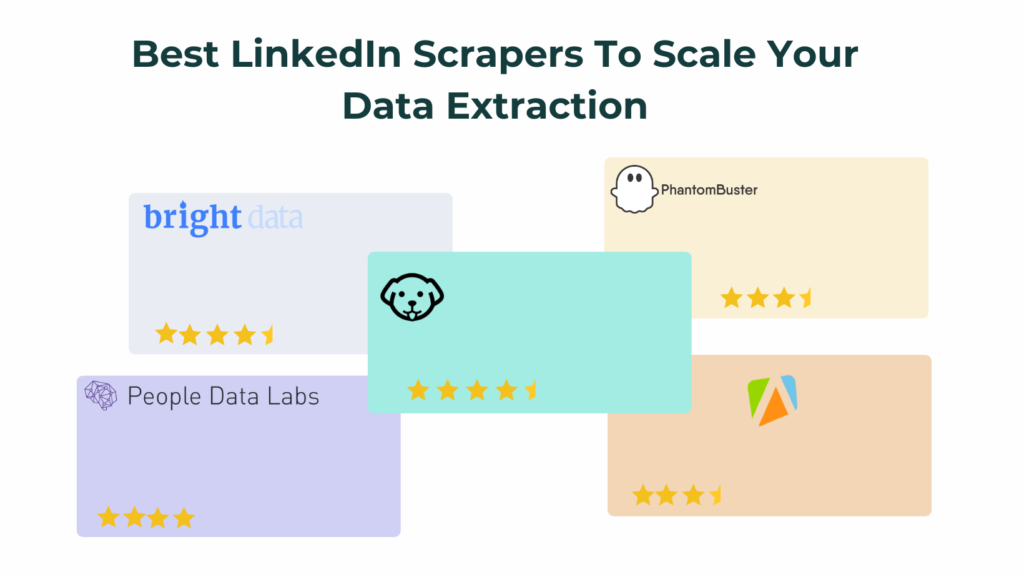 5 Best LinkedIn Scraping Tools (Ranked) by Scalability, Data Quality, and Pricing