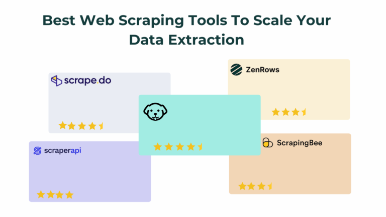 5 Best Web Scraping Tools (Ranked By Performance, Stability & Price)