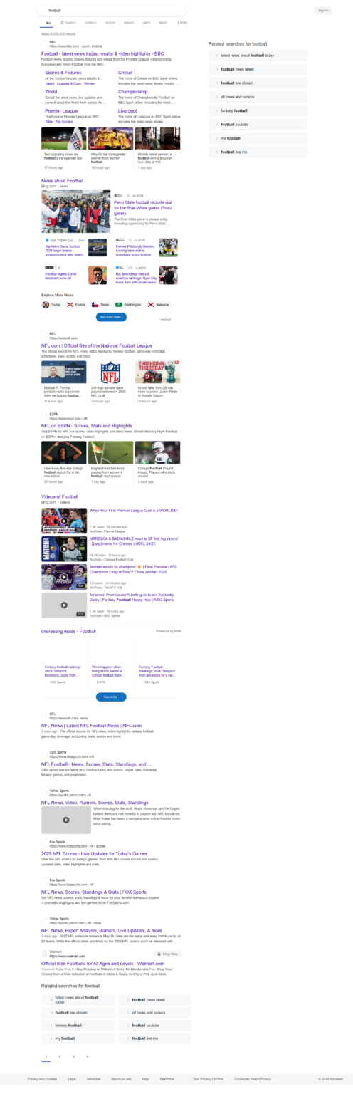 Bing Search API- Real Time Organic Results In JSON | Scrapingdog